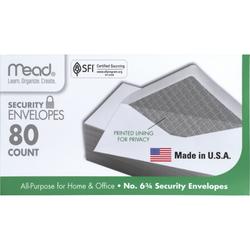 Mead® #6 Security Envelopes - 80 count at Menards®