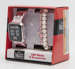 Minnie Mouse LED Watch & Bracelet Set at Menards®