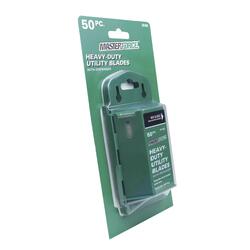 Masterforce® Utility Knife Blades with Dispenser - 50 Pack at Menards®