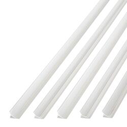 Fasade® 4' PVC Matte White Inside Corner Trim - 5 Pack at Menards®