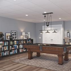 Genesis™ Standard PVC 2' x 2' White Stucco Pro Drop Ceiling Tile at ...