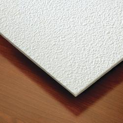 Genesis™ Standard PVC 2' x 2' White Stucco Pro Drop Ceiling Tile at ...