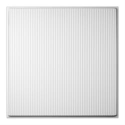 Genesis™ Revealed Edge PVC 2' x 2' White Contour Pro Drop Ceiling Tile ...