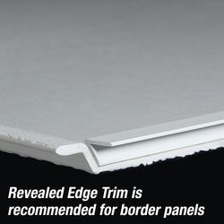 Genesis™ Revealed Edge PVC White Ceiling Grid Trim Kit - 25 pc. at Menards®