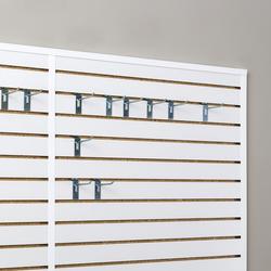 8' White Vinyl Slatwall Corner Moulding at Menards®