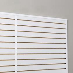 8' White Vinyl Slatwall Corner Moulding at Menards®