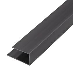 8' Black Vinyl Slatwall Cap Moulding at Menards®