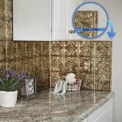 Fasade® 4' PVC Bermuda Bronze J-Trim at Menards®