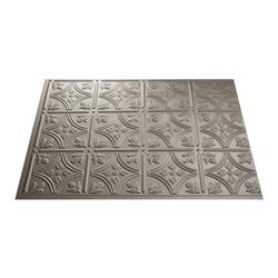 Fasade® Traditional 1 Argent Silver Backsplash Kit - 15 Sq. Ft. at Menards®