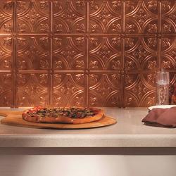 Fasade® Traditional 1 Antique Bronze Backsplash Kit - 15 Sq. Ft. at ...
