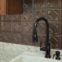 Fasade® Traditional 4 Argent Bronze Backsplash Kit - 15 Sq. Ft. at Menards®