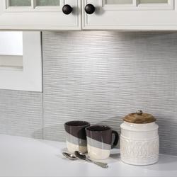 Fasade Ripple 18" x 24" Cashmere Vinyl Backsplash Tile - 5 Pack at Menards®