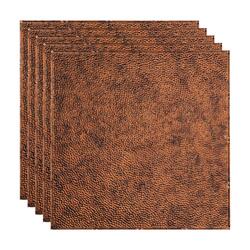 Fasade® Border Fill Vinyl 2' x 2' Moonstone Copper Lay-In Ceiling Tile ...
