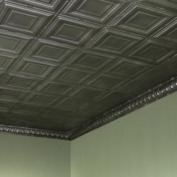 Great Lakes Tin Syracuse 2' x 2' Argento Nail-Up Ceiling Tile at Menards®