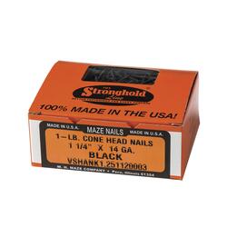 Great Lakes Tin Black Decorative Metal Ceiling Tile Nails - 1 lb. at ...
