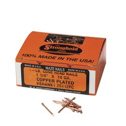 Great Lakes Tin Copper Decorative Metal Ceiling Tile Nails - 1 lb. at ...
