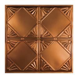 Great Lakes Tin Erie 2' x 2' Copper Drop Ceiling Tile at Menards®