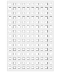Acurio Latticeworks 32" x 4' White Squares Vinyl Privacy Lattice Panel ...