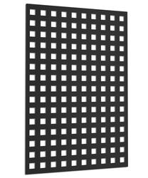 Acurio Latticeworks 32" x 4' Black Squares Vinyl Privacy Lattice Panel ...
