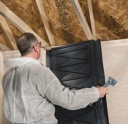 ADO Products Provent® 23" x 48" Plastic Attic Vent Chute with Baffle at ...