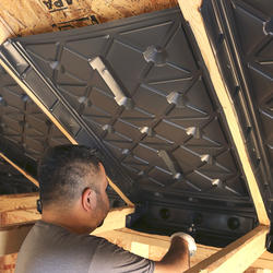 ADO Products Provent® 23" x 48" Plastic Attic Vent Chute with Baffle at ...