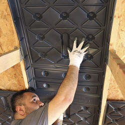 ADO Products Provent® 23" x 48" Plastic Attic Vent Chute with Baffle at ...