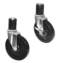 Advance Tabco 5" Swivel Caster Wheels with Brake - 4 Pack at Menards®