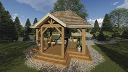 29584 - Sycamore Gazebo - Building Plans Only at Menards®
