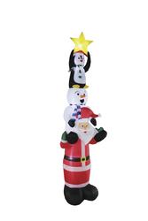Enchanted Forest® 10' Inflatable Christmas Characters Stack at Menards®