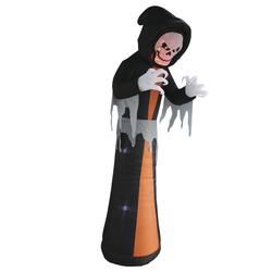 Pumpkin Hollow™ 12' LED Lighted Inferno Reaper Halloween Inflatable at ...