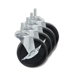 Designer's Image™ 4" Wire Shelving Unit Casters- 4 Pack at Menards®