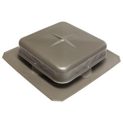 Air Vent Weather Wood Aluminum Square Static Roof Vent at Menards®