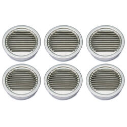 Air Vent 4" Mill Finish Mini Louver-Pack of 6 at Menards®