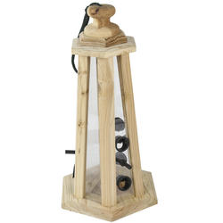 Enchanted Garden® Wooden Lighthouse Bird Feeder at Menards®