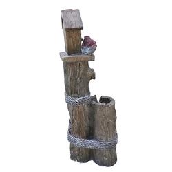 Enchanted Garden® 23" Bird House Outdoor Water Fountain at Menards®
