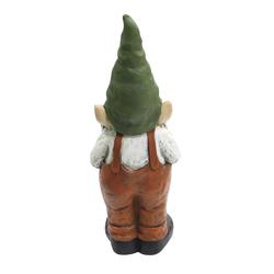 Enchanted Garden® 23.4" Gnome with Welcome Sign Garden Statue at Menards®