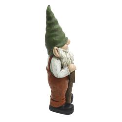 Enchanted Garden® 23.4" Gnome with Welcome Sign Garden Statue at Menards®