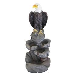 Enchanted Garden™ 3'8" LED Bald Eagle Outdoor Fountain at Menards®
