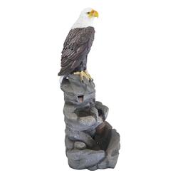 Enchanted Garden™ 3'8" LED Bald Eagle Outdoor Fountain at Menards®