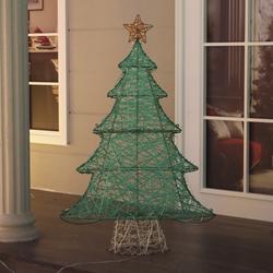 Enchanted Forest® LED 3'11" 3D Tree with Star at Menards®