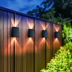 Patriot Lighting® Tobin Black Dusk to Dawn Solar LED Outdoor Security ...