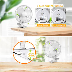 Beyond Breeze™ 6" Clip and Desk Combo Personal Fan at Menards®