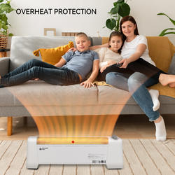 Beyond Heat™ 1,500W White Baseboard Electric Space Heater at Menards®