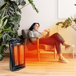 Beyond Heat™ 1,500W Quartz Radiant Electric Space Heater at Menards®