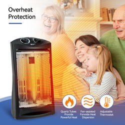Beyond Heat™ 1,500W Quartz Radiant Electric Space Heater at Menards®