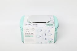 Alta 3-in-1 Ice Tray Set Blue/Silver at Menards®