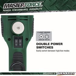 Masterforce® 2,000 Lumen LED Handheld Work Light at Menards®