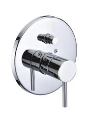 ALFI brand Round Polished Chrome Shower Mixer and Diverter at Menards®