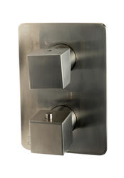 ALFI brand 4-Spray Setting Brushed Nickel Three-Way Shower Set at Menards®