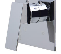 ALFI brand Square Polished Chrome Shower Mixer at Menards®